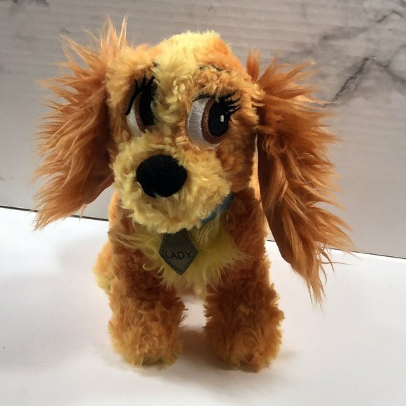 Disney | Toys | Vtg Disney Dog Lady Lady Tramp Plush Toy Stuffed Animal ...